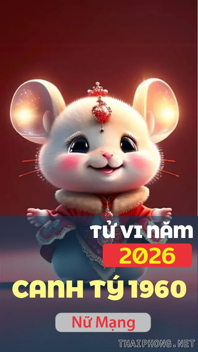 Tử Vi Tuổi Canh Tý 1960 Năm 2026 Nữ Mạng Thế Nào? Vận Hạn Tài Lộc Tốt ...